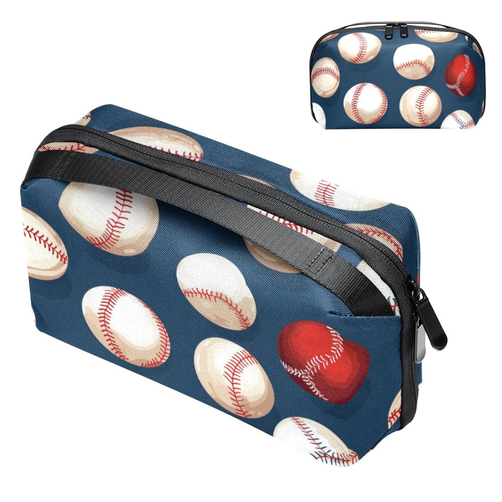 Baseball Digital Storage Bag Pouch, Hard Drive Bag, Laptop Cord ...