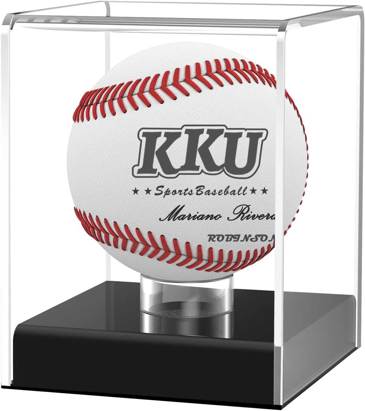 Baseball Display Case, Baseball Holder for Ball Display Cube Box, UV ...