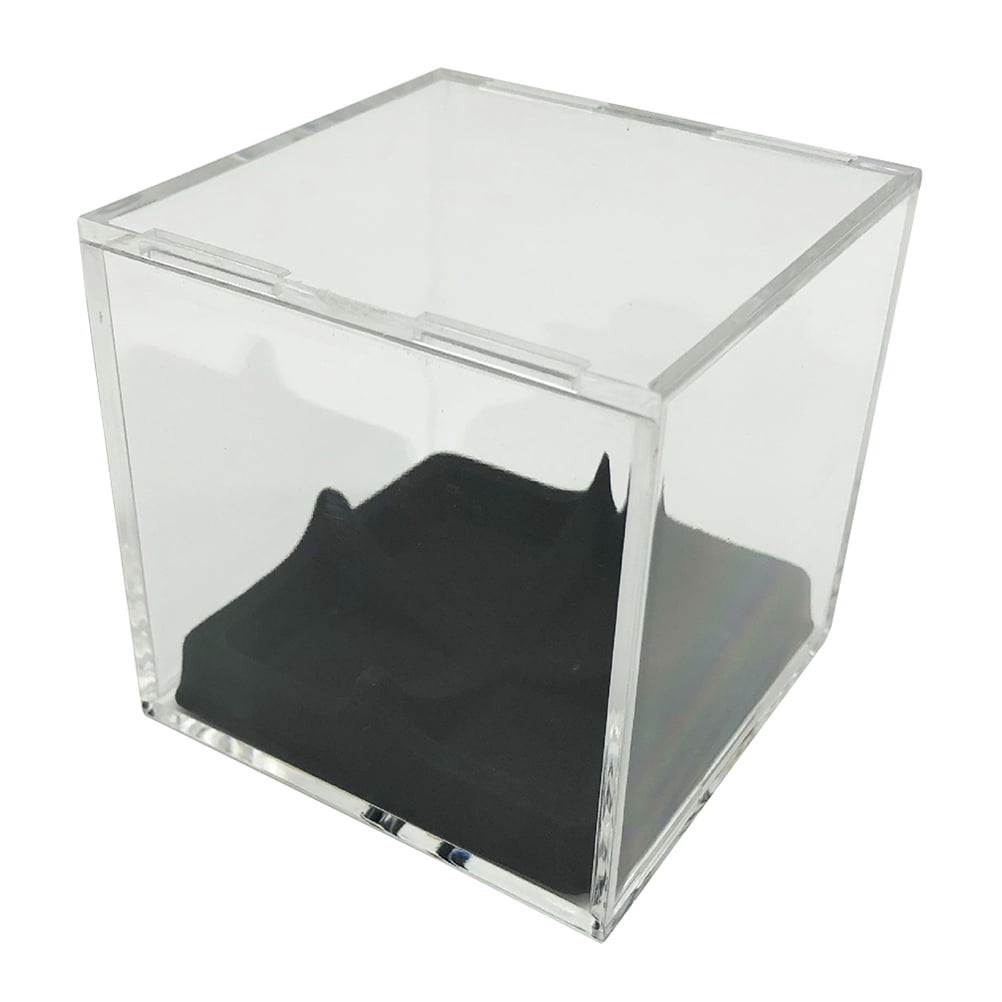 Baseball Display Case Clear Acrylic Cube Holder - Walmart.com