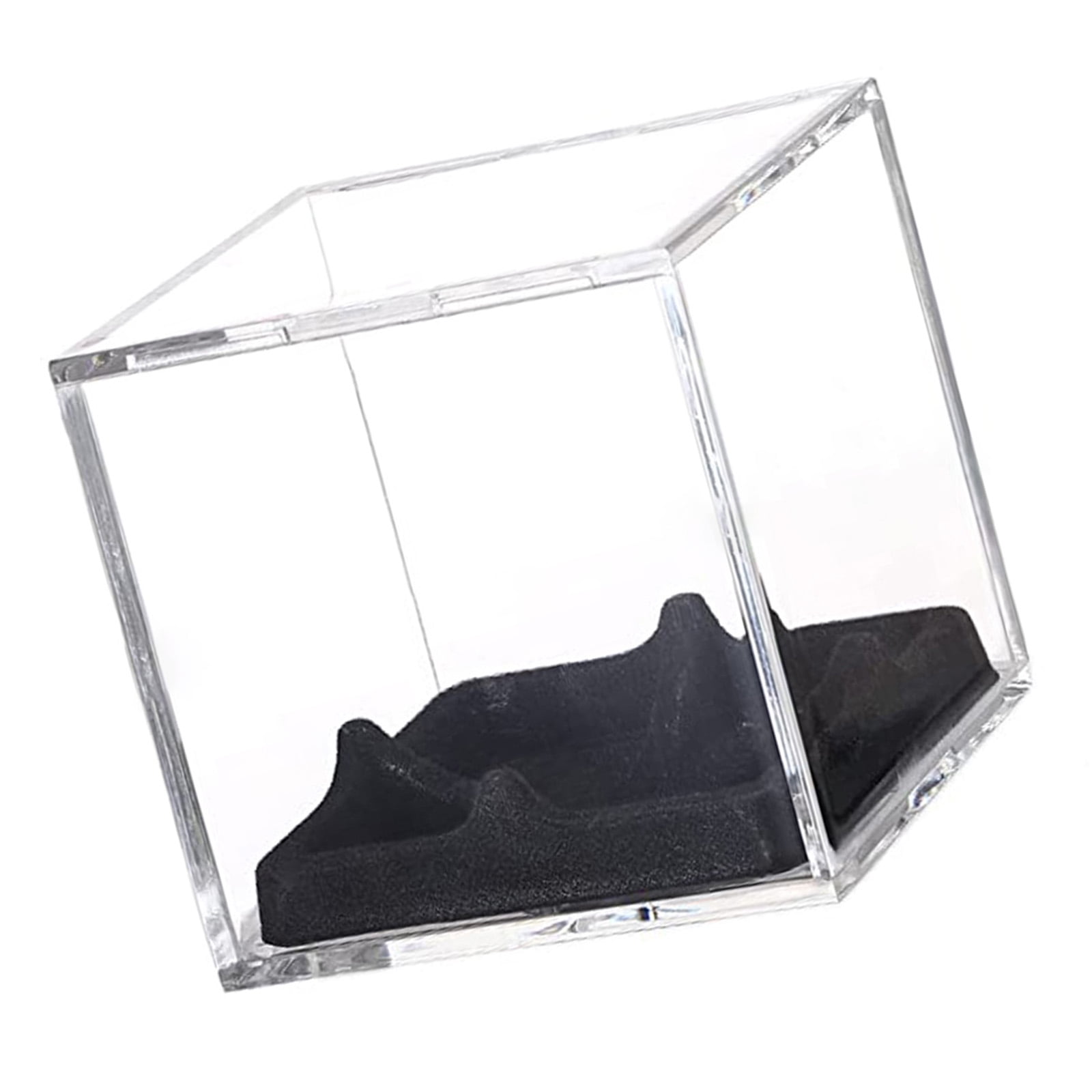 Baseball Display Case, Clear Acrylic Display Box with Stand, Softball ...