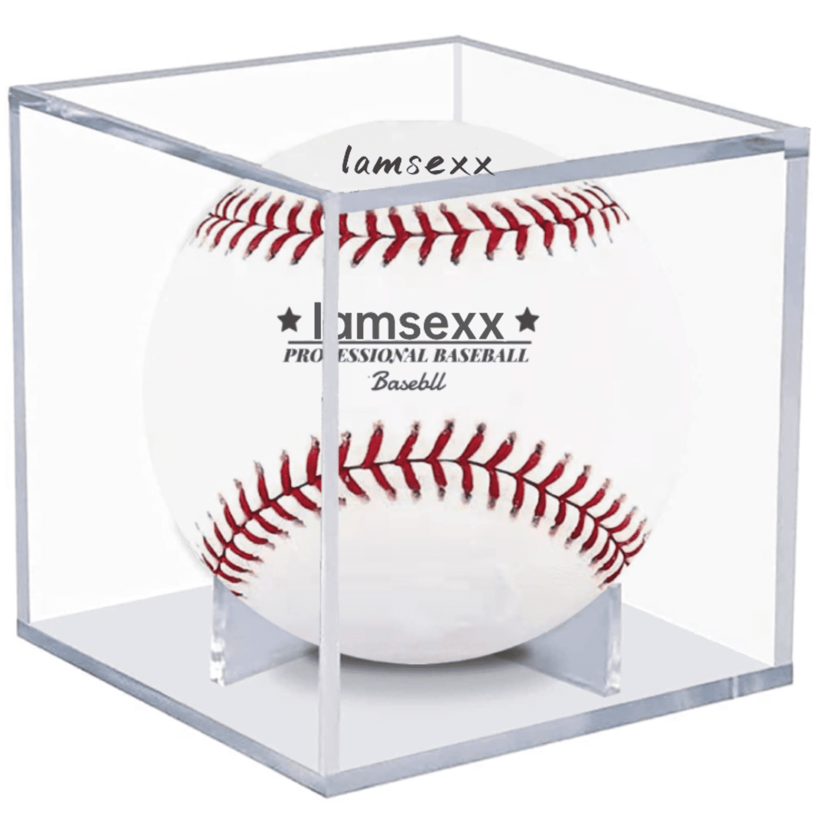 Baseball Display Case, UV Protected Acrylic Boxes for Display,Clear ...