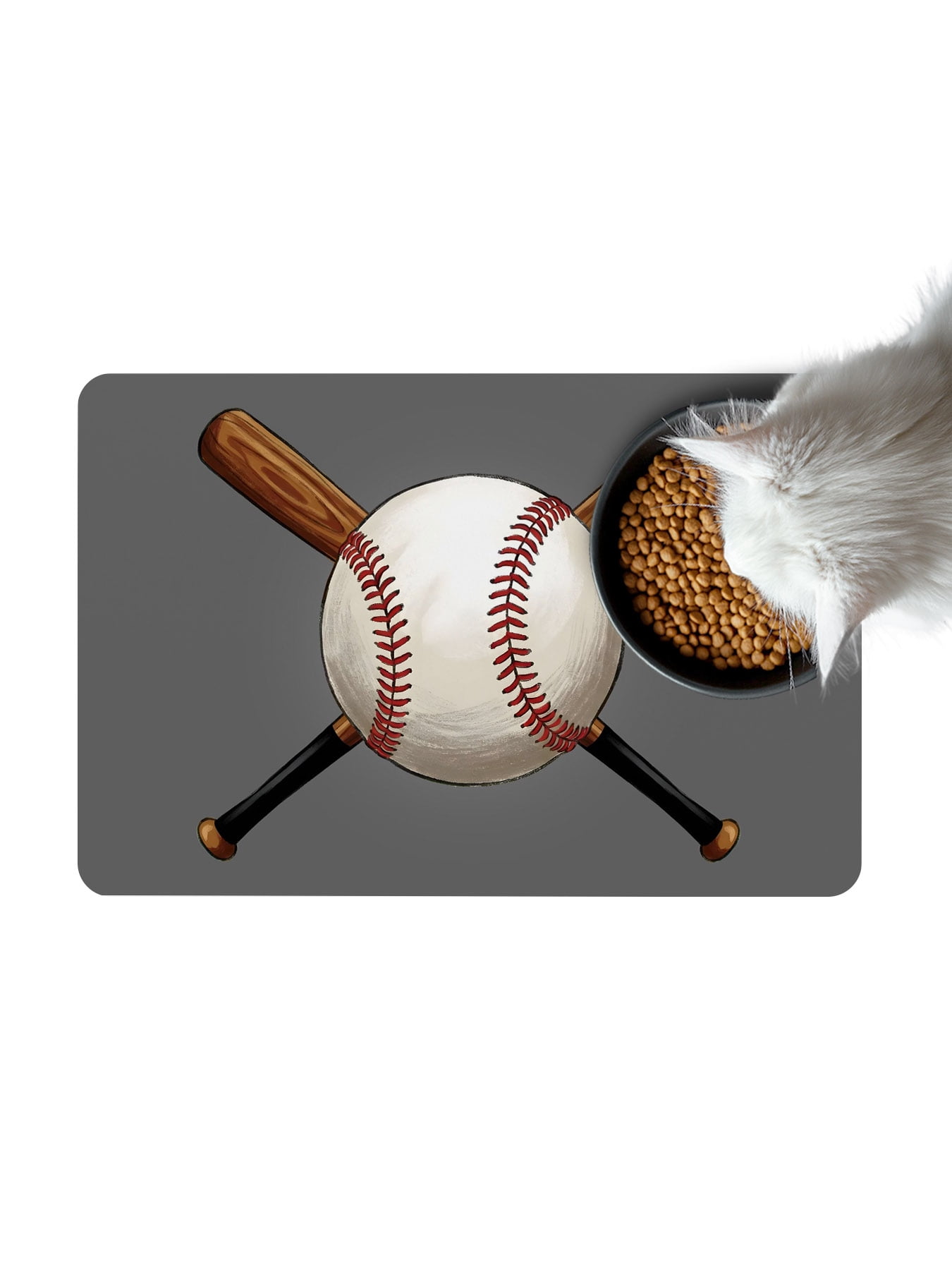 Baseball Doormat Non Slip Diatomaceous Earth Door Mat Absorbent Quick ...