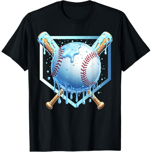 Baseball Drip For Home Plate Ice Cream Drip Youth Sport Unisex Men ...