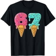 Baseball Drip Ice Cream 67 Baseball T-Shirt- American fashion hot ...