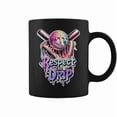 Baseball Drip Ice Cream Dripping Respect The Drip Coffee Mug - Walmart.com