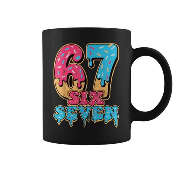 Baseball Drip Number 67 Player Or 67Th Birthday Coffee Mugs - Walmart.com