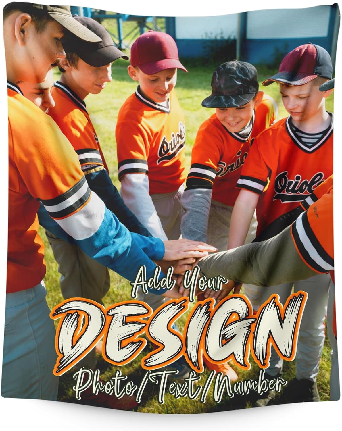 Baseball Drip Sport Blanket for Baseball Lovers Boys Girls Personalized ...