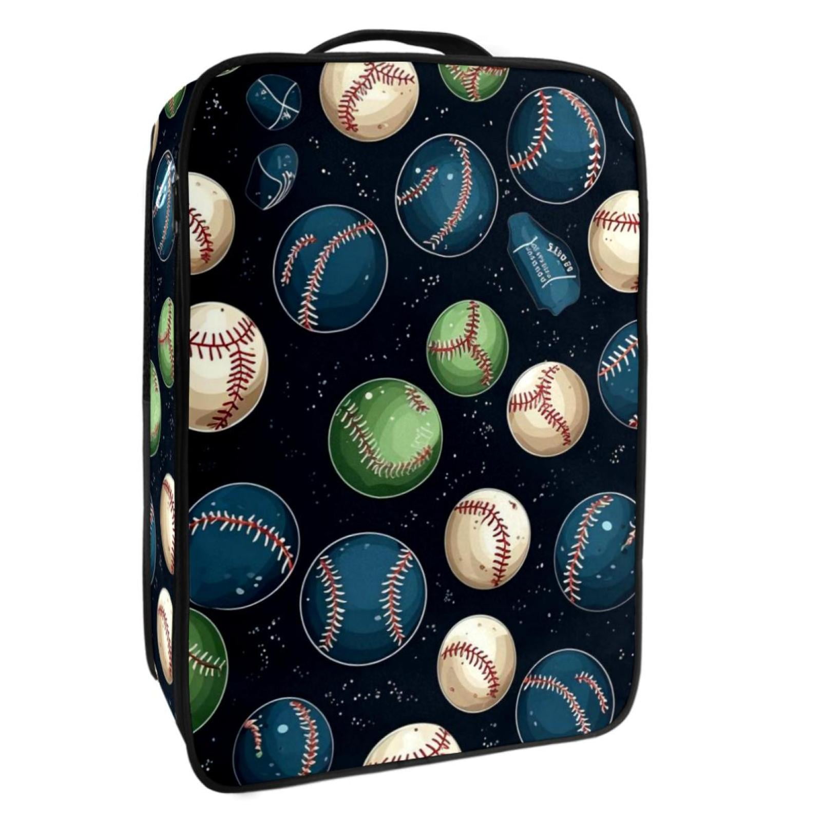 Baseball Durable Polyester Shoe Containers - 23x31cm/9x12in Shoe Boxes ...