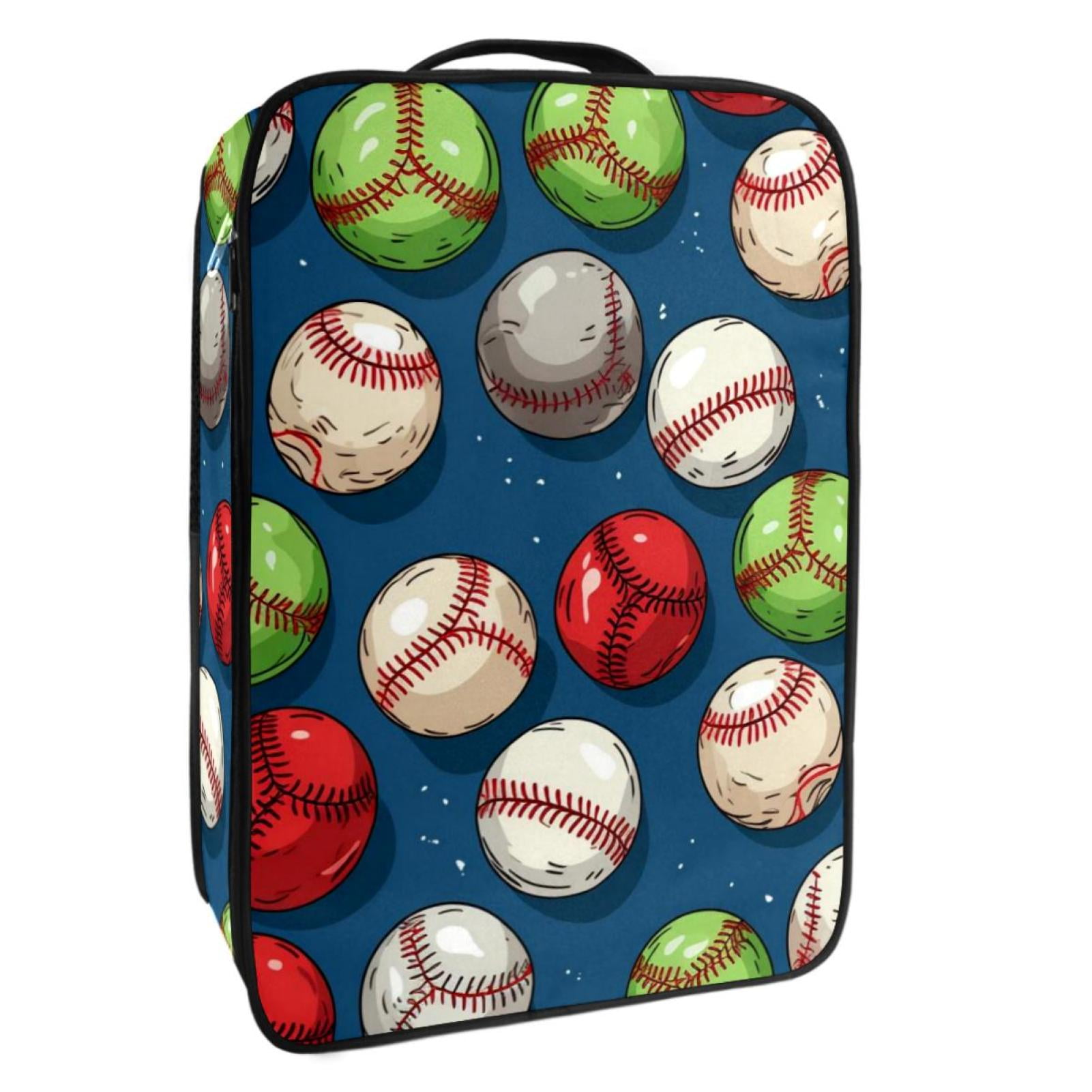 Baseball Durable Polyester Shoe Containers - 23x31cm/9x12in Shoe Boxes ...