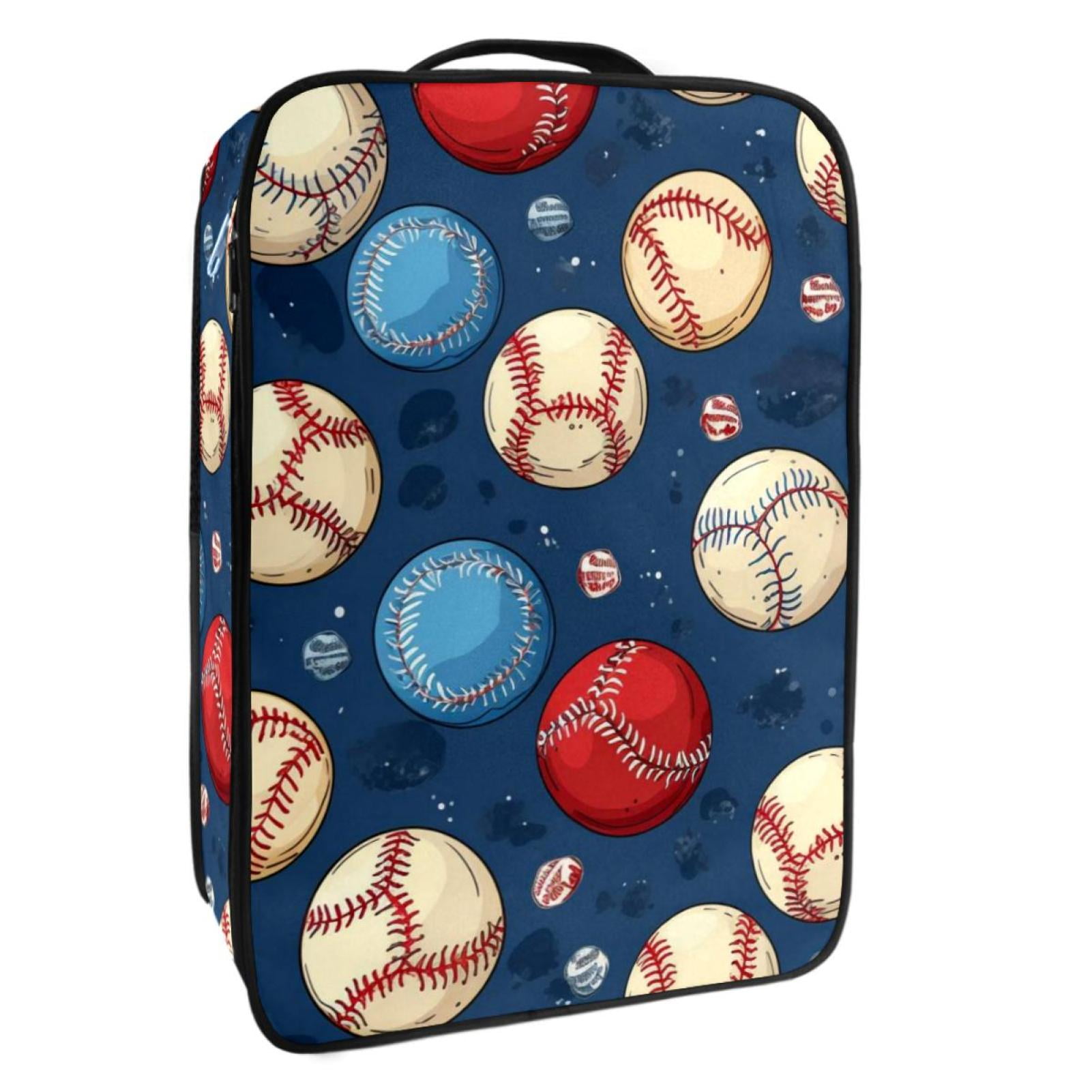 Baseball Durable Polyester Shoe Containers - 23x31cm/9x12in Shoe Boxes ...