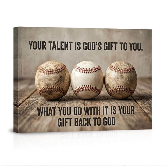 Baseball Faith Quote Inspirational Sports For Christian Athletes Rustic ...