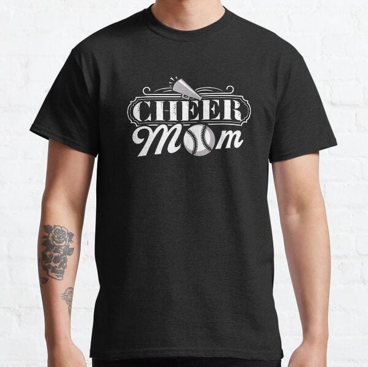 Baseball Fan Cheer Mom Proud Mother Of A Baseball PlayerCheer Fans ...