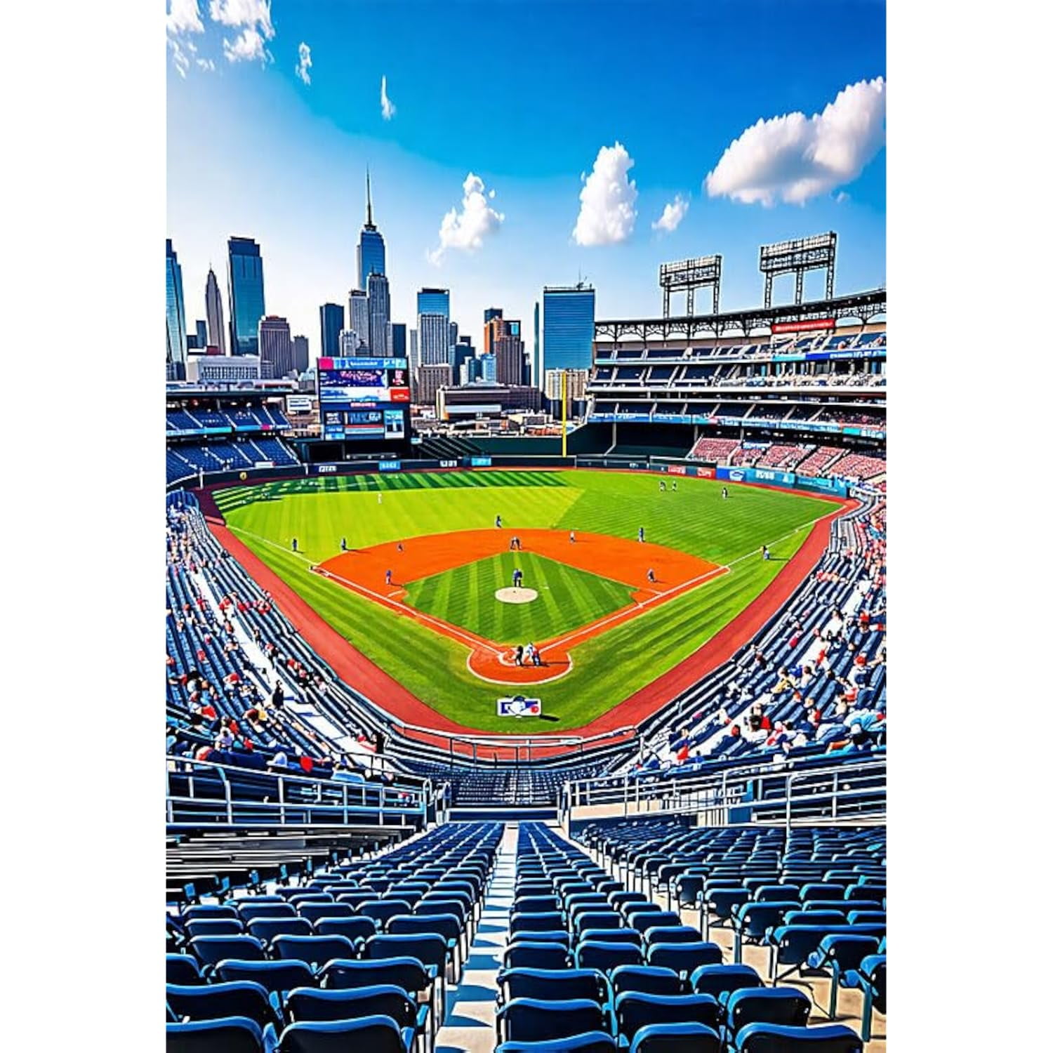Baseball Field 300 Pieces Jigsaw Puzzles for Adults Children - Exercise ...