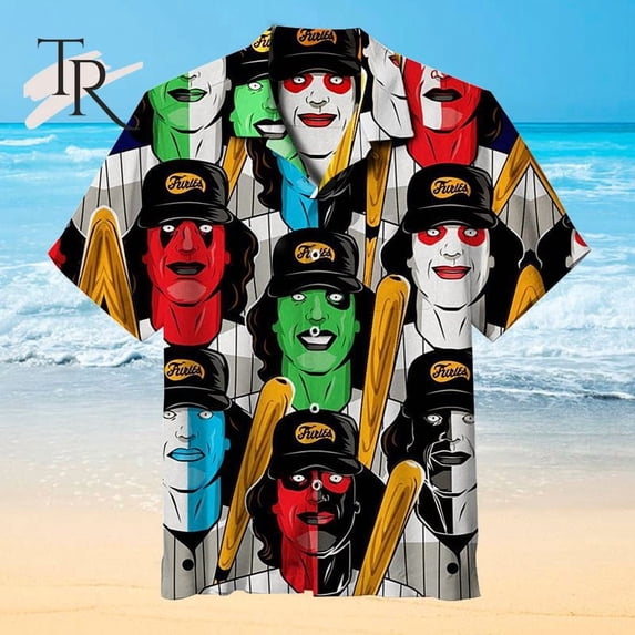 Baseball Furies Universal Hawaiian Shirt - Walmart.com