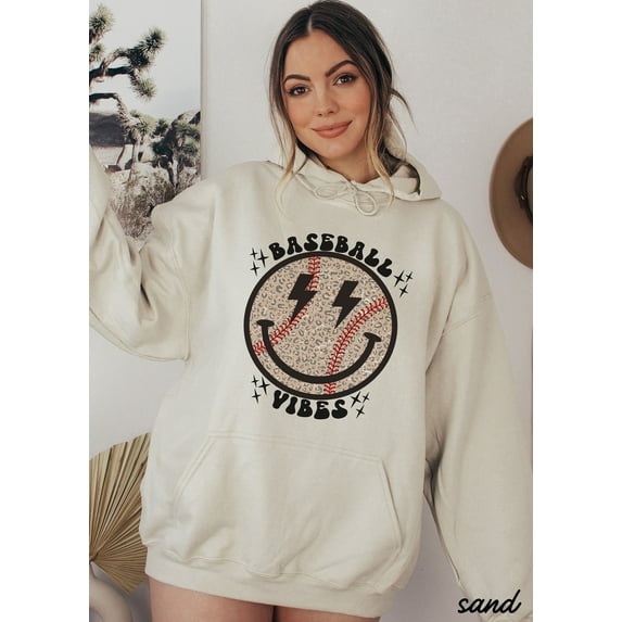 Baseball Game Day Leopard Baseball Vibes Sports Mom Shirt, Mothers Day ...