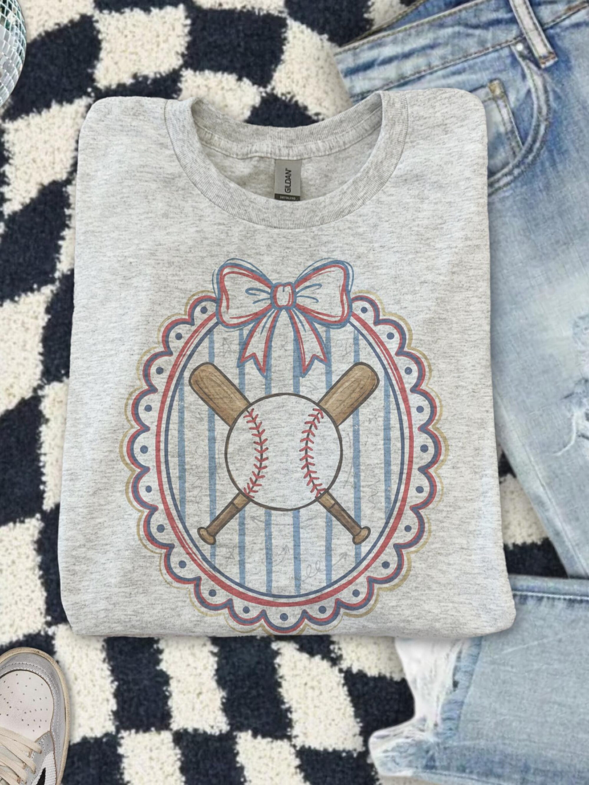 Baseball Game Day Tshirt Preppy Southern Baseball tshirt Distressed ...