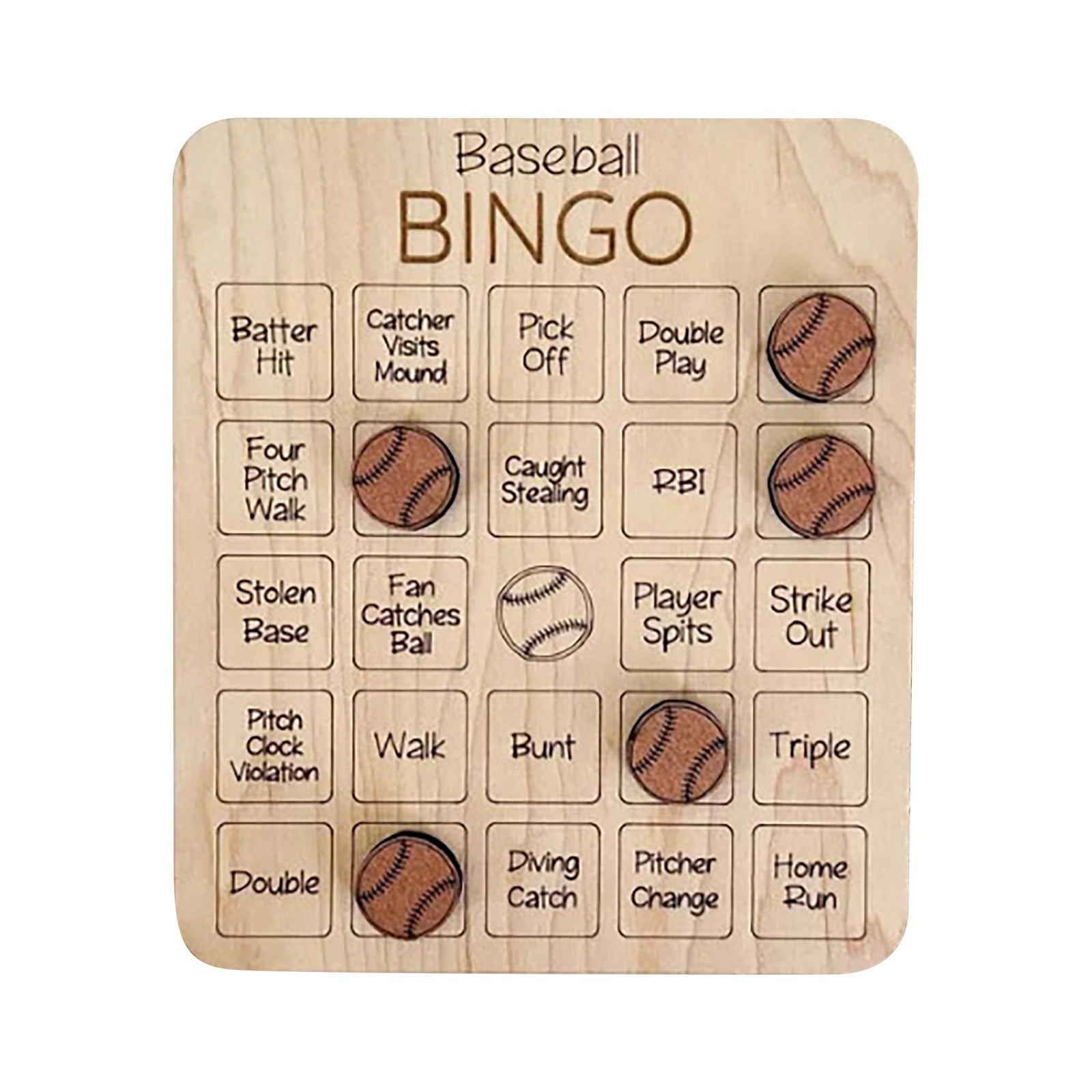 Baseball Games Board Games Wooden Baseball Themed Games Sports Cards ...