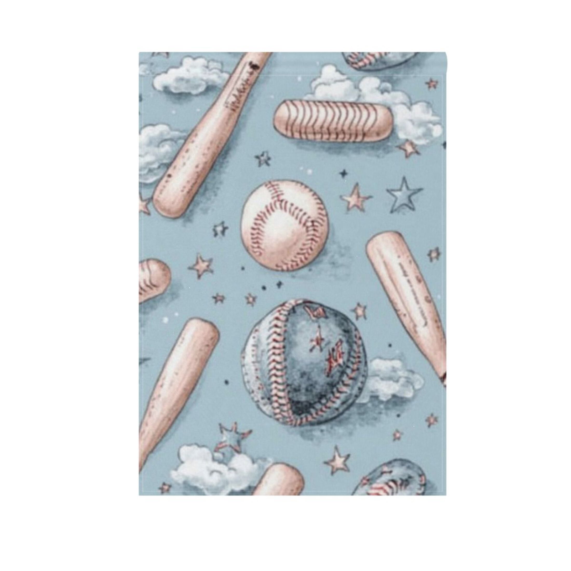 Baseball Garden Flag Double Sided 12 x 18/28 x 40 Inch Yard Flag Home ...