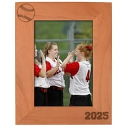 ThisWear Baseball Player Gifts That's All That Matters Wood Laser 5x7 ...