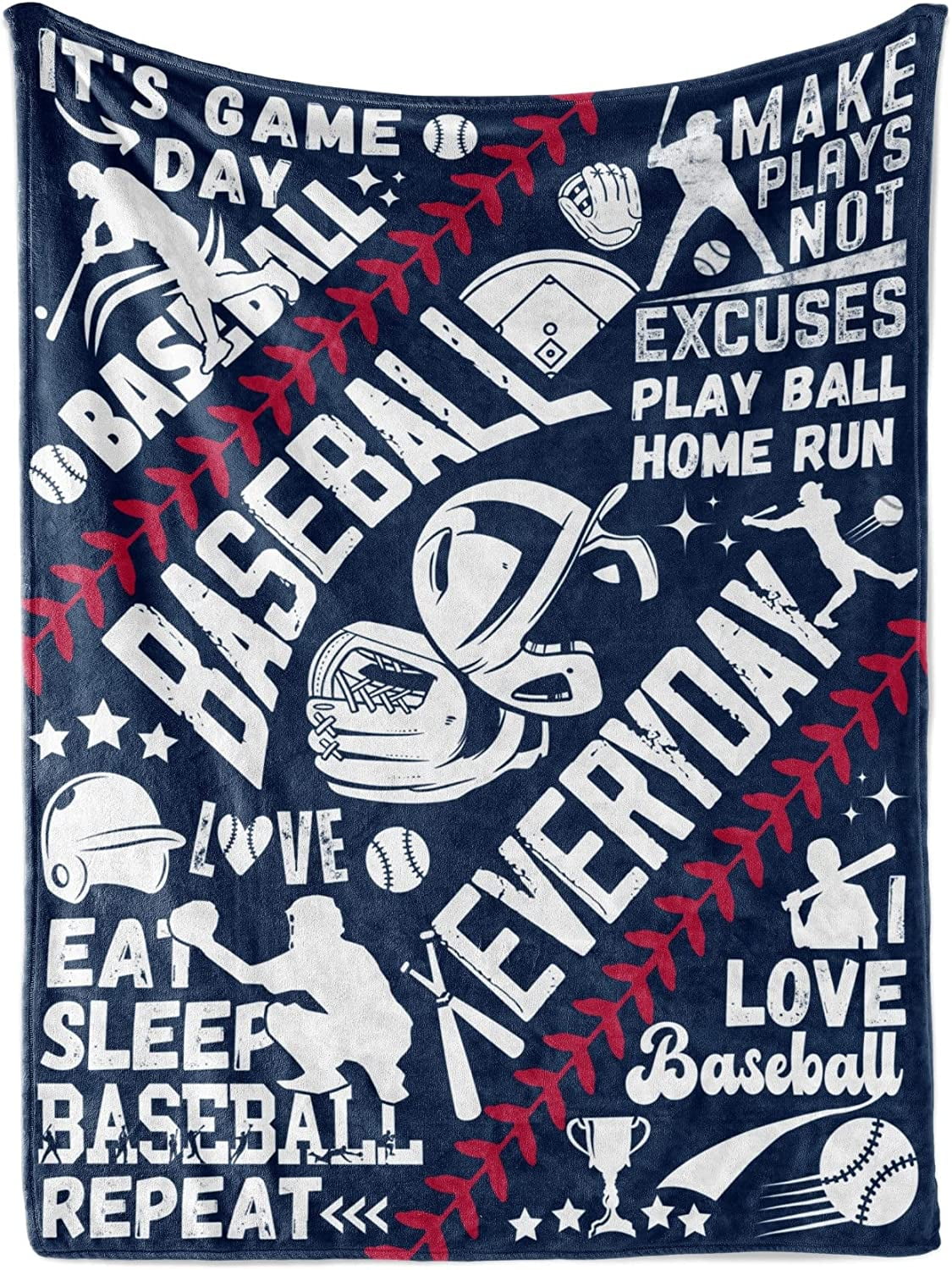 Baseball Gifts for Boys Blanket Throw from Mom Dad for Teen Sport Fans ...