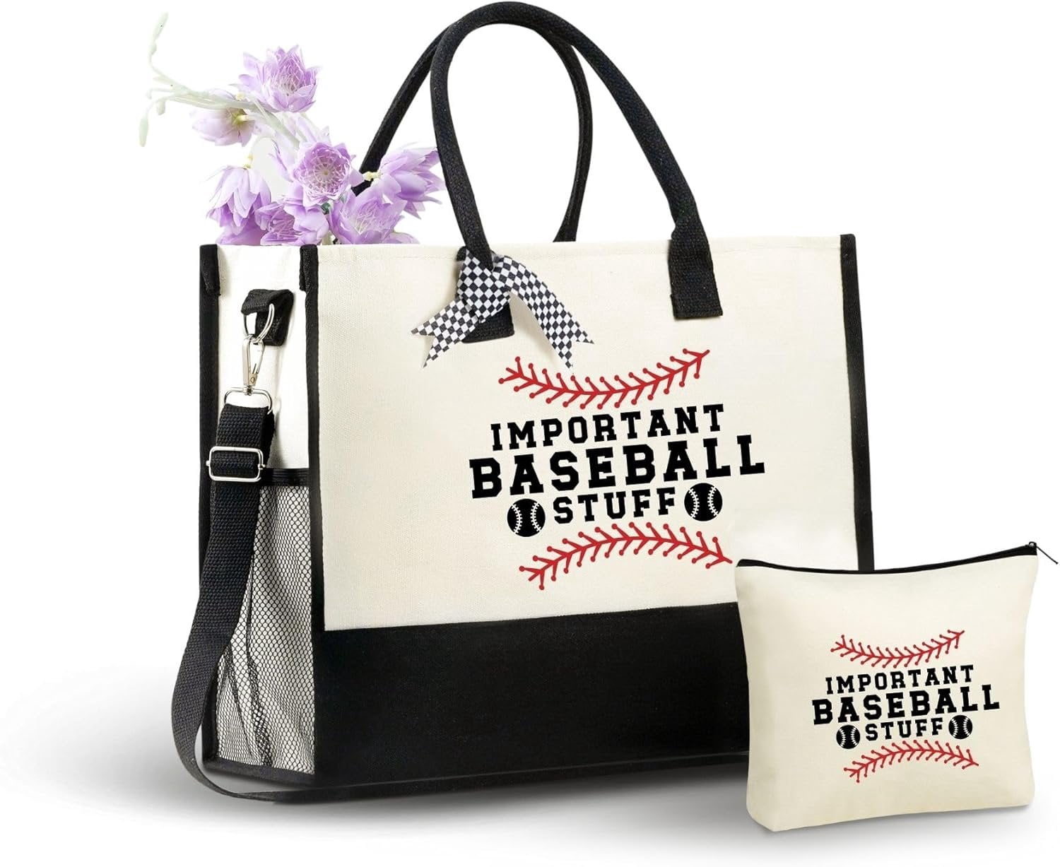 Baseball Gifts for Women, Canvas Tote Bag for Team Mom, Coaches, Bag ...