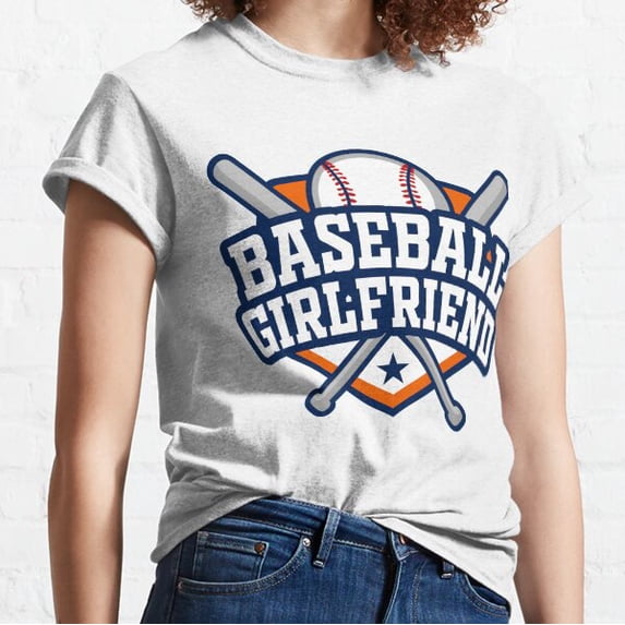 Baseball Girlfriend Family Names Also Available Classic T-shirt ...
