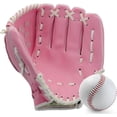 Baseball Glove,Baseball Softball Mitt with Ball for Youth Adults ...
