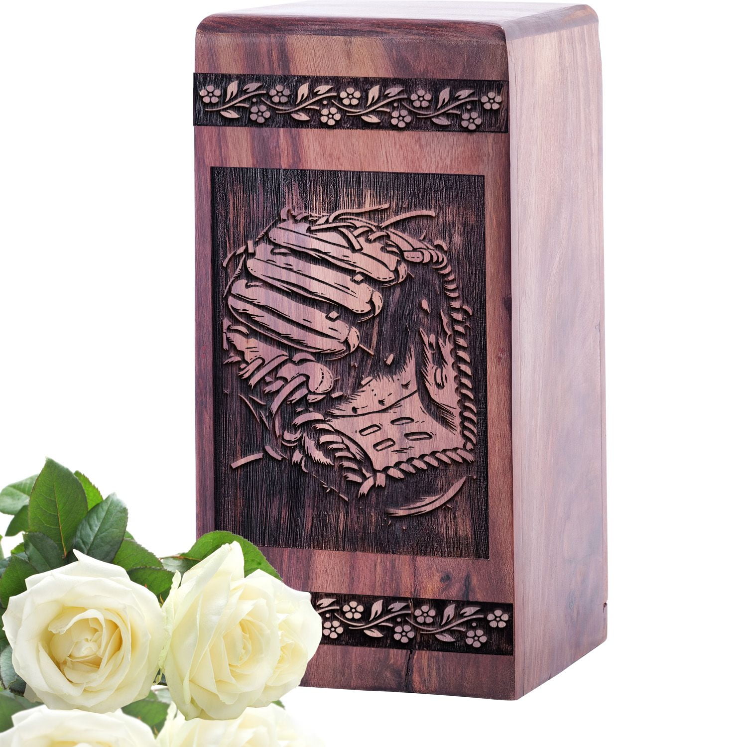 Baseball Glove Urn - Large Adult Urns For Human Ashes - Urns For Human ...