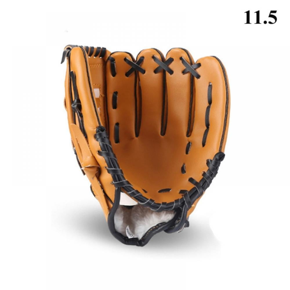 Baseball Gloves, Kids Teens Youth Adult Durable PU Leather Softball ...