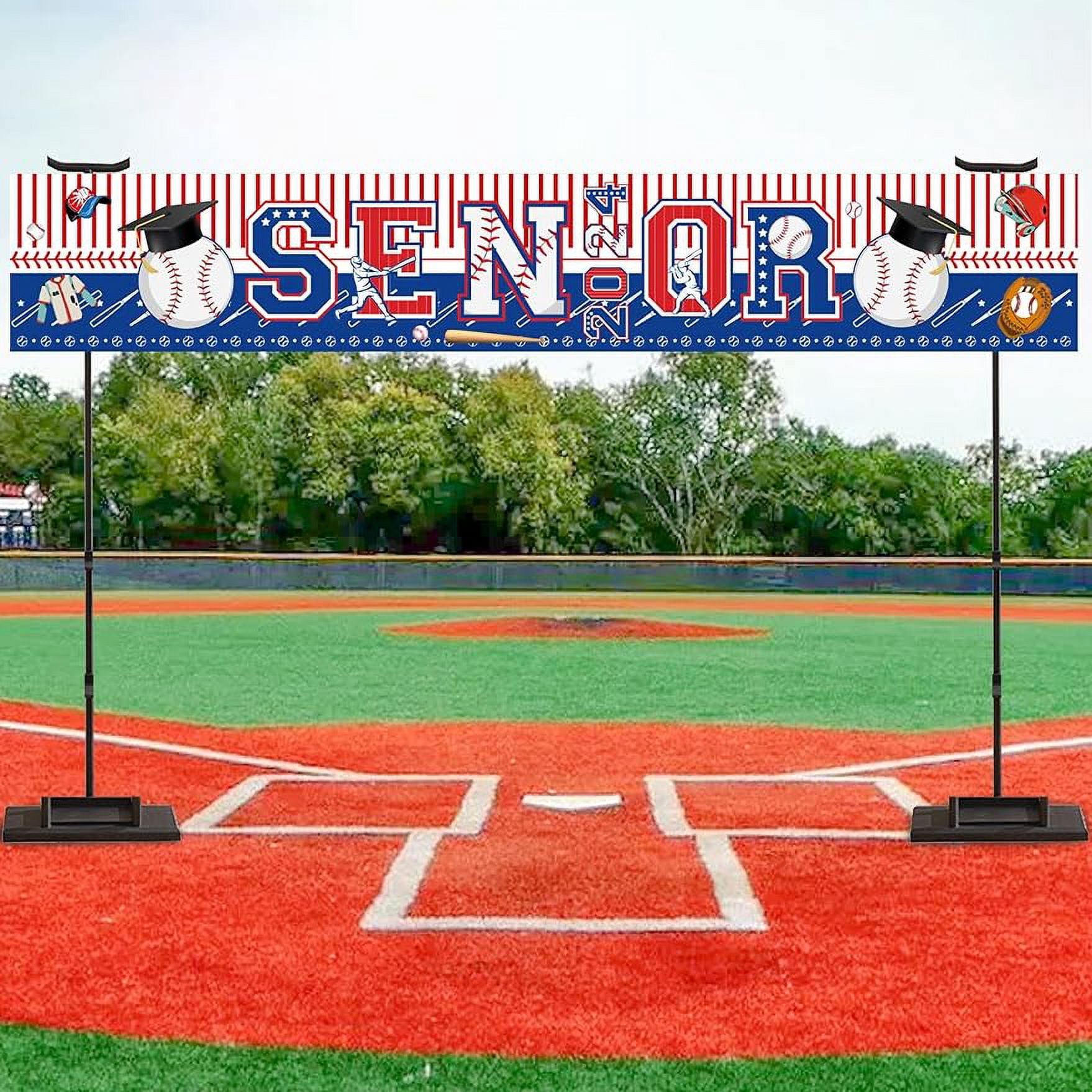2024 Baseball Graduation Party Banner, Senior Night Yard Sign, Sports ...