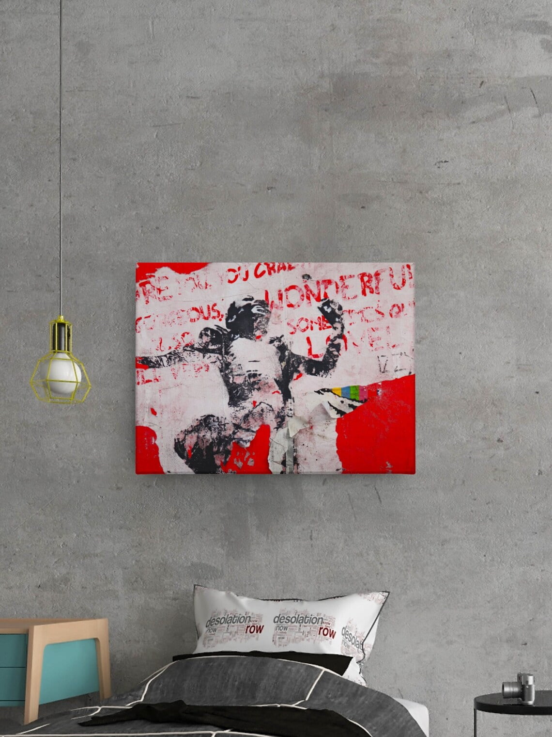 Baseball Graffiti Art Spray Paint Street Art Print, Stretched Canvas ...