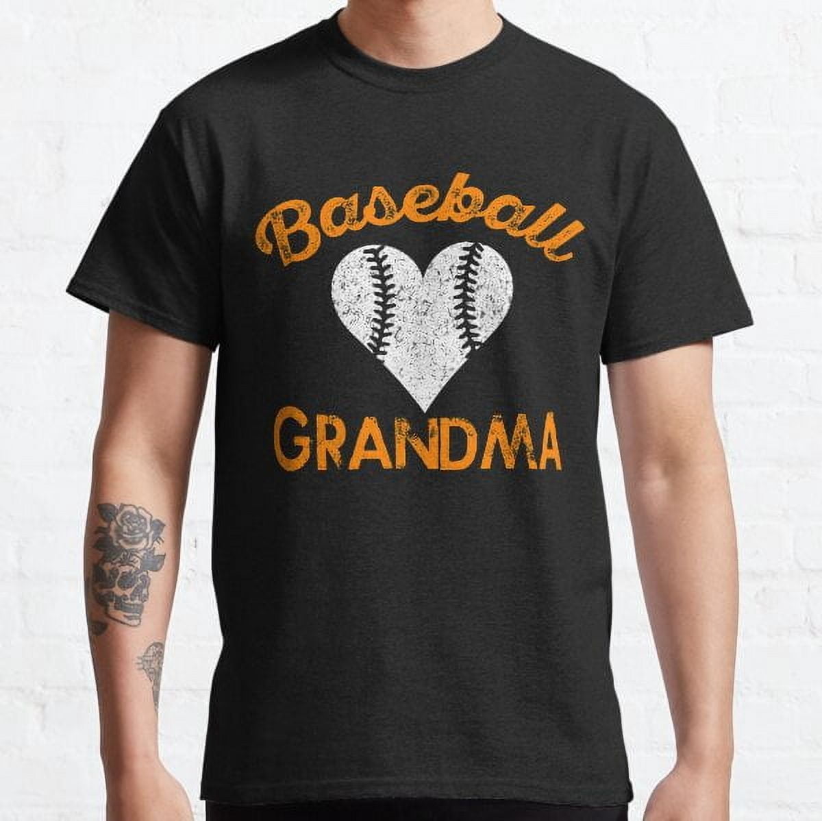Baseball Grandma Sports Family Grandparent Classic T-shirt - Walmart.com