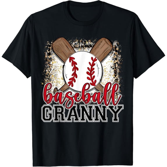 Baseball Granny Leopard Baseball Lovers Family Matching Unisex Men ...