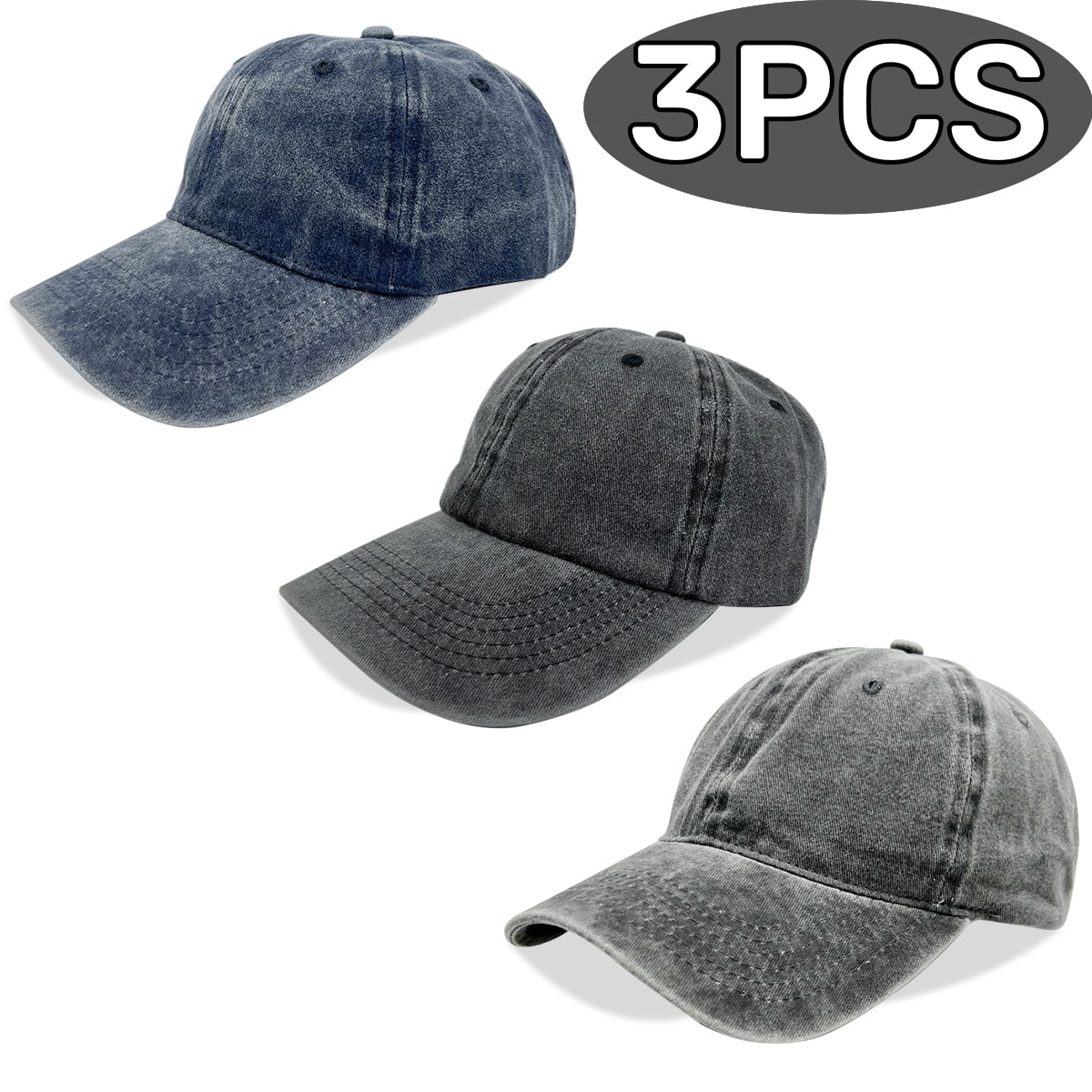 Baseball Hat Baseball Cap Washed Plain Cotton Vintage Adjustable Dad baseball-hat-baseball-cap-washed-plain-cotton-vintage-adjustable-dad