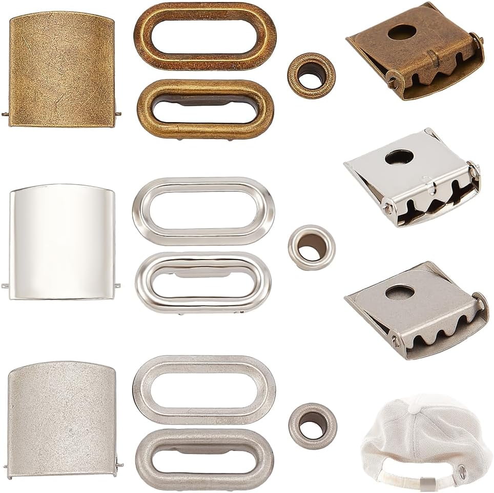 Baseball Hat Cap Buckle Strap Clasp Clip Adjustment Buckle Closures ...