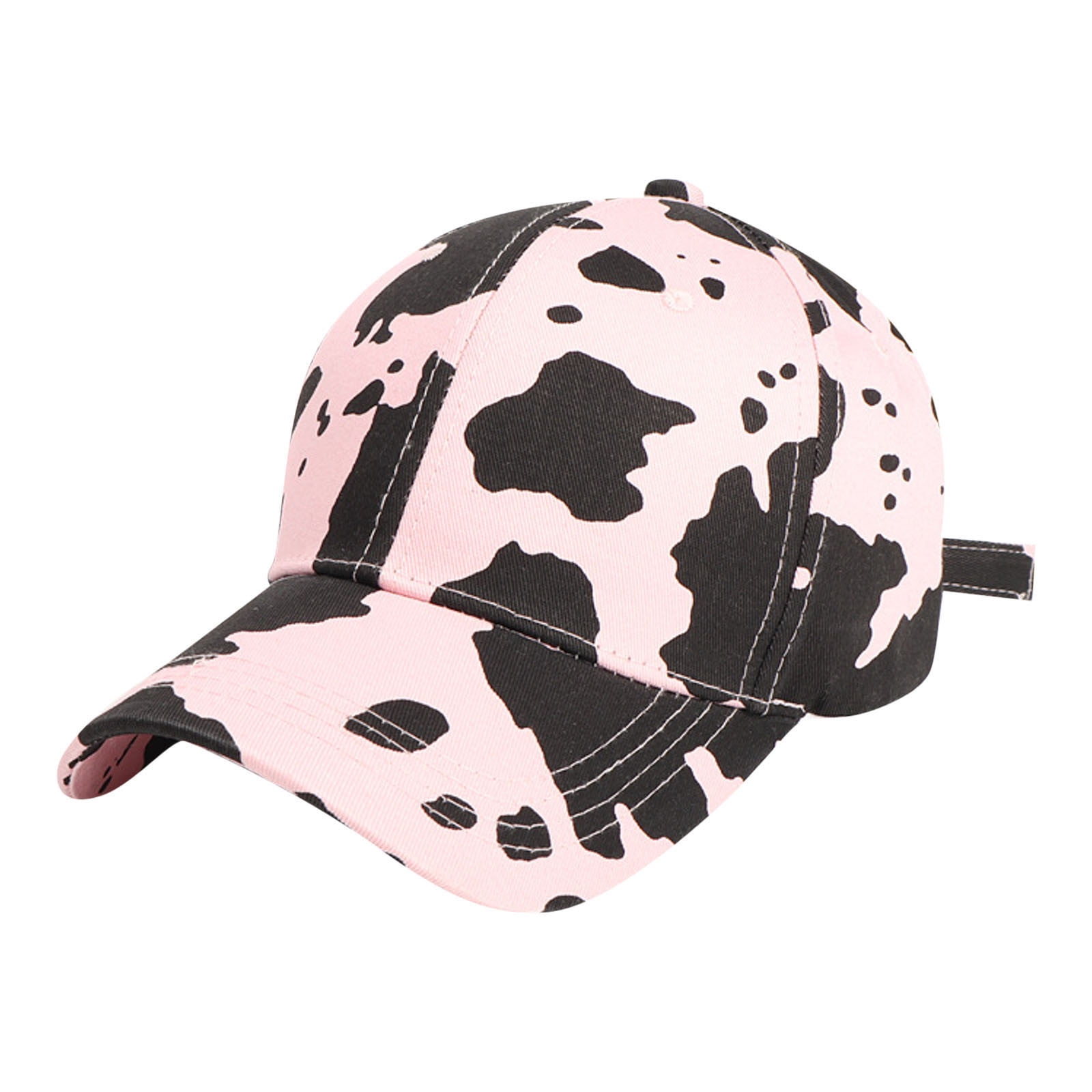 Baseball Hat Cow Print Cow Print Casual Cotton Sports Golf Sun ...