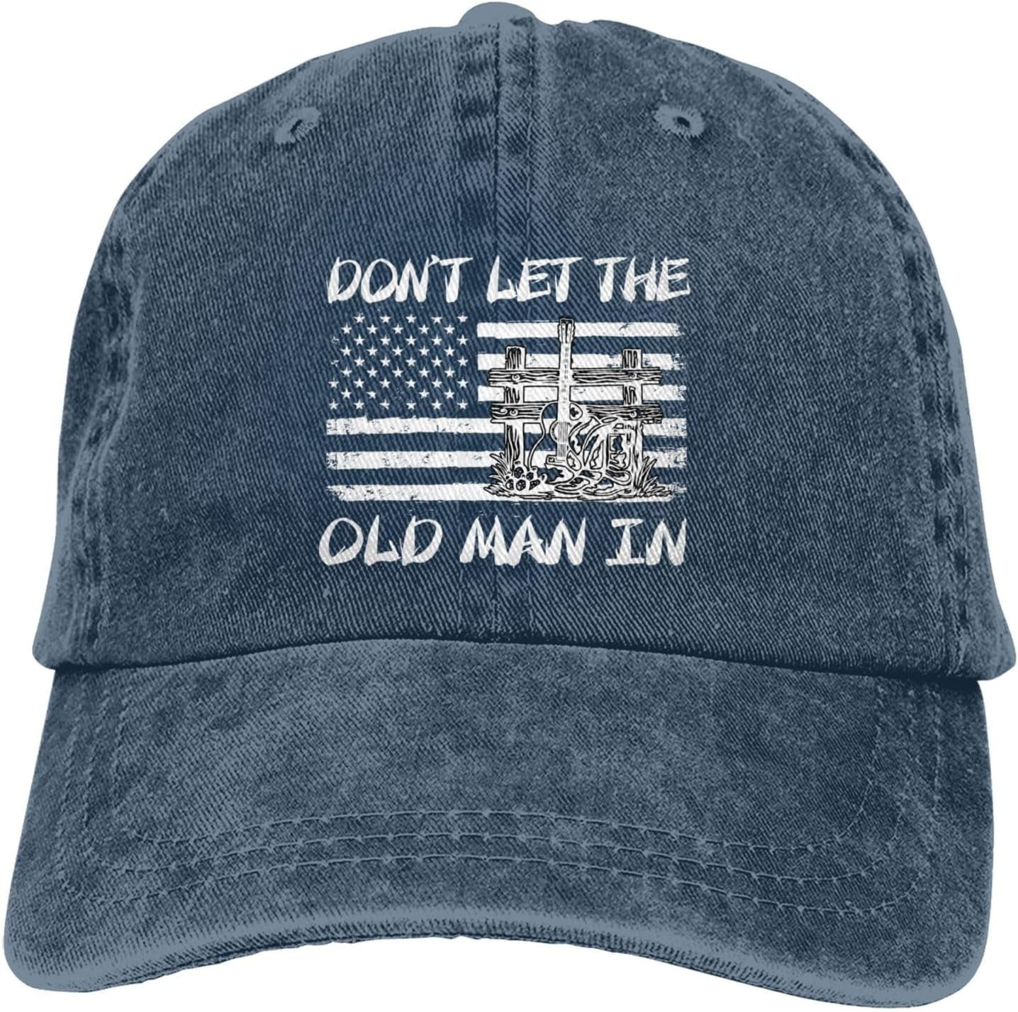 Baseball Hat Don't Let The Old Man in Summer Cap for Men's Low Profile ...