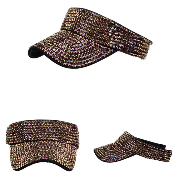 Baseball Hat Fashion Leopard Print Sun Protection Topless Visor Summer ...
