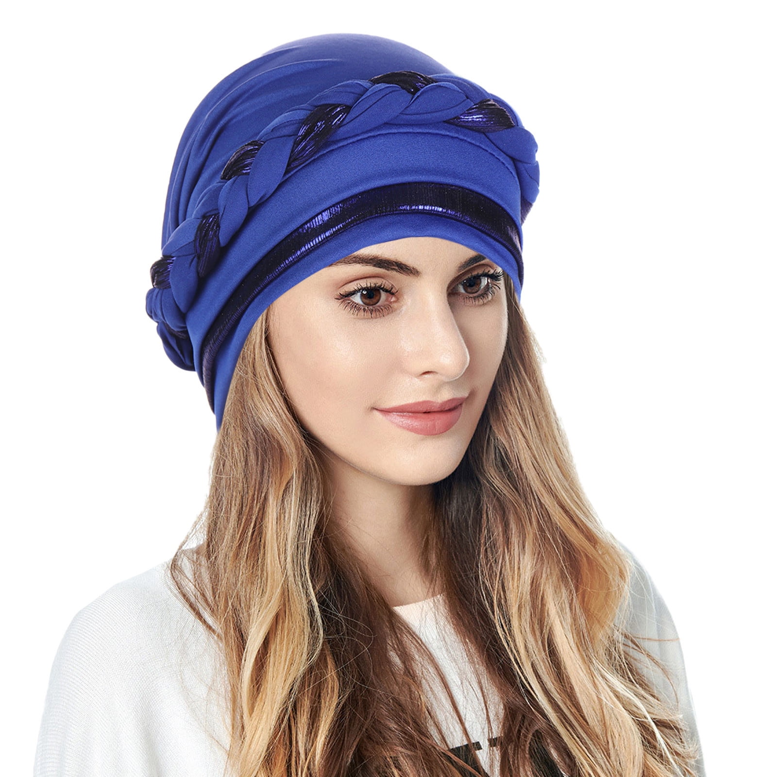 Baseball Hat Sun Caps Silk and Long Tail Elastic Cap of Baotou Hat Cap ...