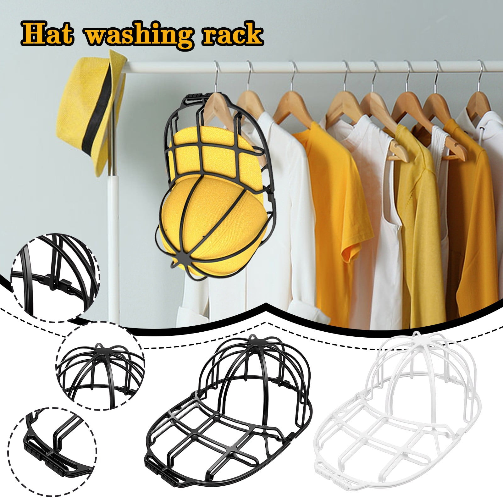 Hat Washing Cage For Machine Base Cage – Protective Frame For Washing ...
