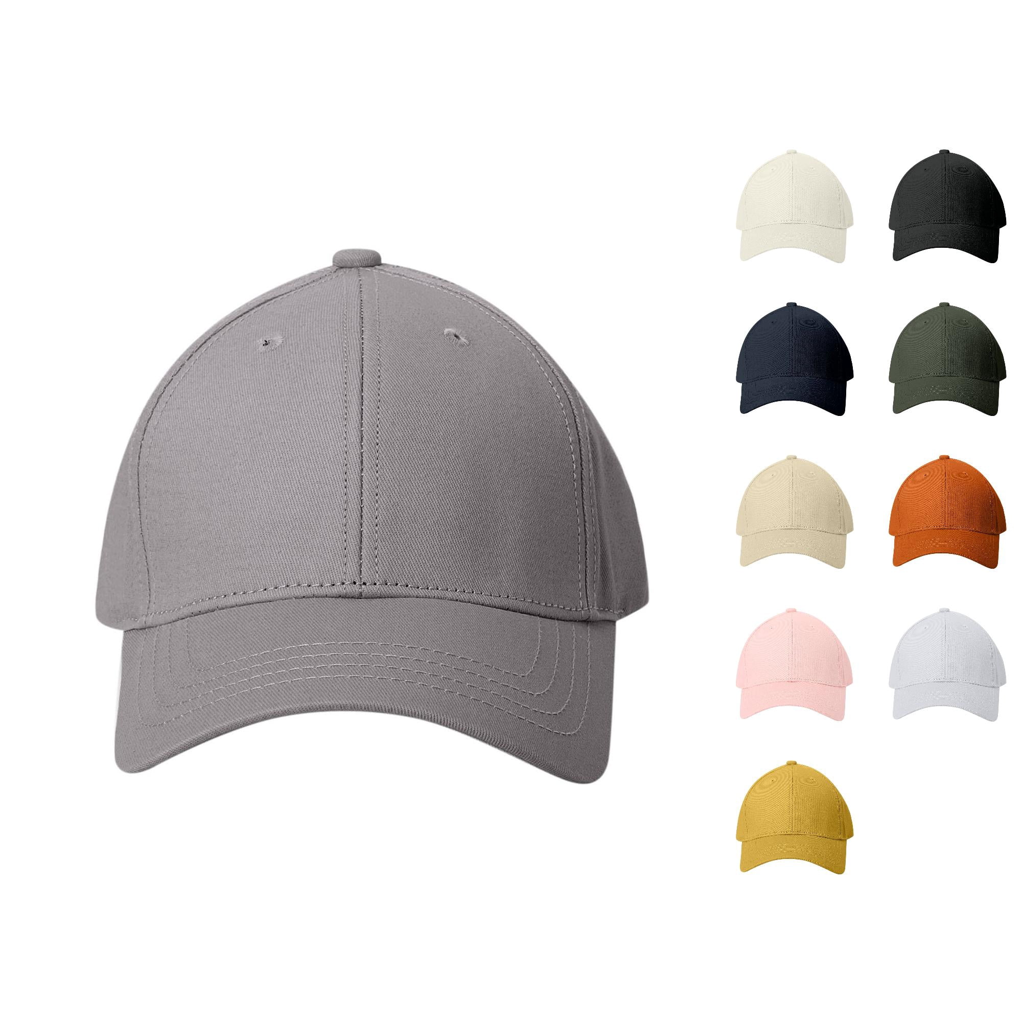 Baseball Hat Women Grey Unisex Hiking Summer Hats Work Hats for Men ...
