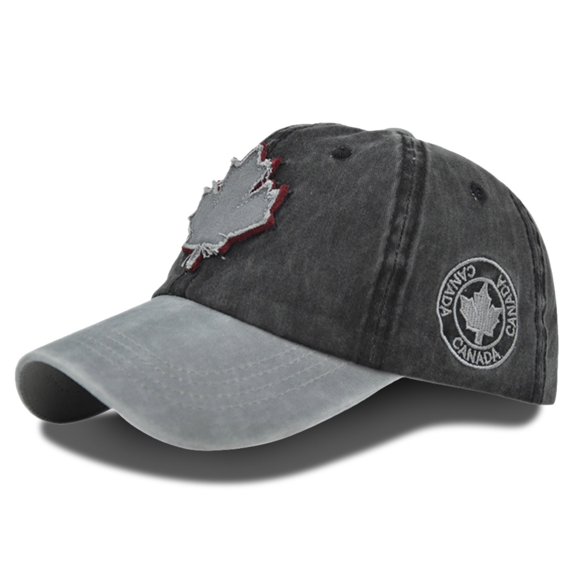 Baseball Hats for Men Women Day Embroidered Maple Leaf Flag Adjustable ...