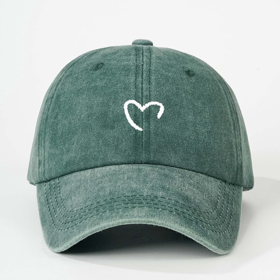 Baseball Hats for Women Men Trendy Sporty Casual Heart Print Adjustable ...