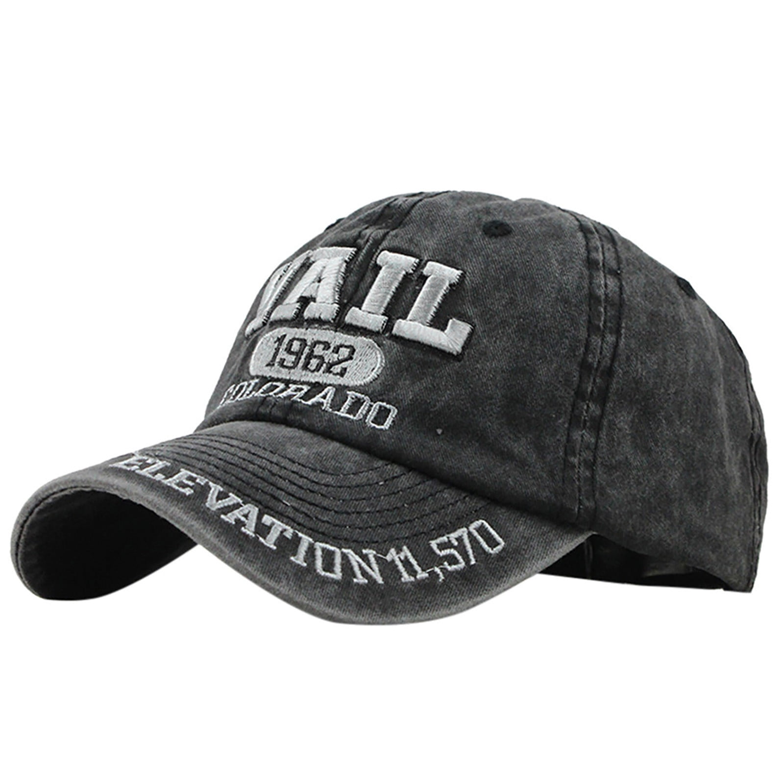 Baseball Hats for Women, Trendy Embroidered Mom Dad Hat, Washed Cotton ...