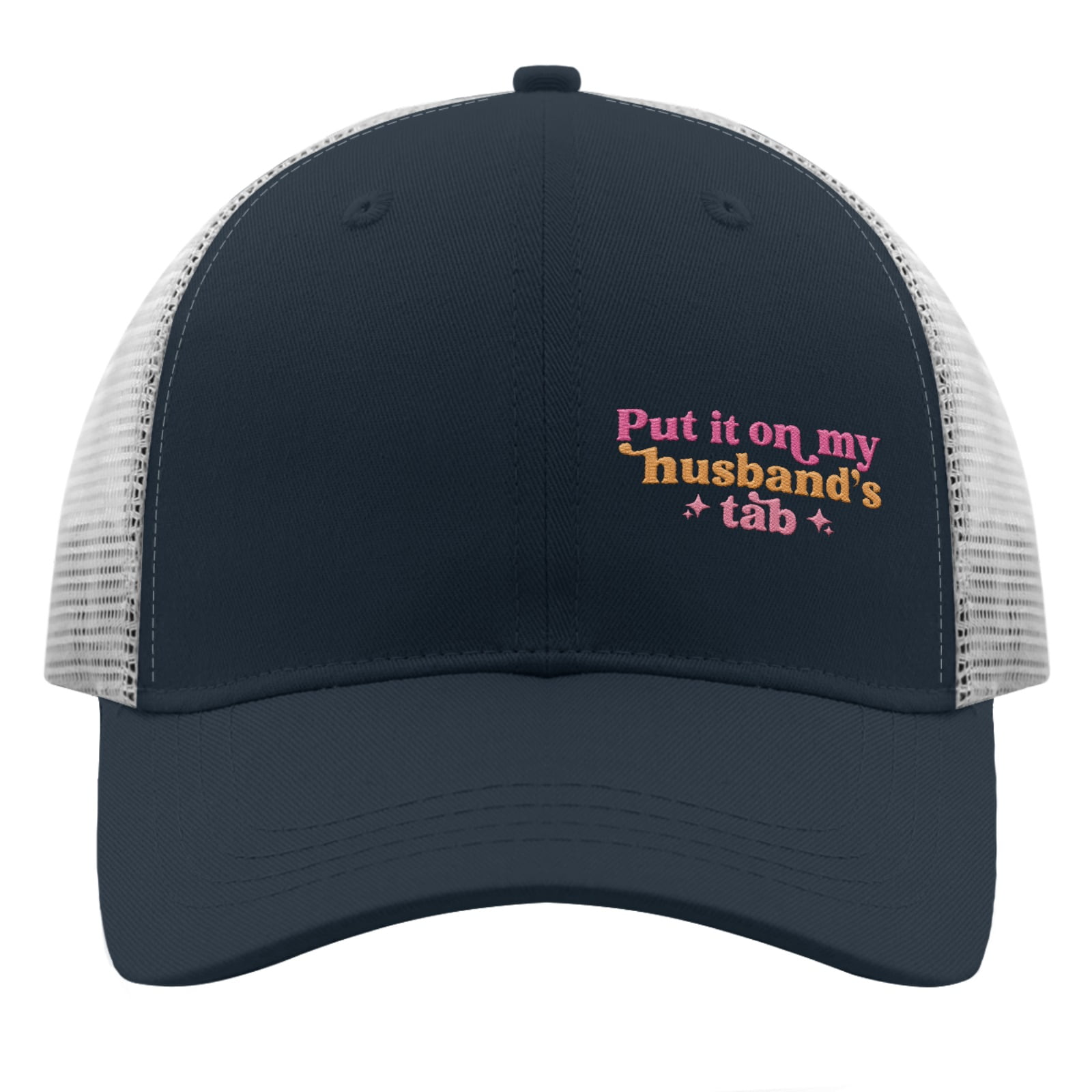 Baseball Hats put it on my husbands tab Embroidery Dad Cap for Women ...