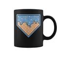 Baseball Home Plate Ice Cream Drip With Sprinkles For Boys Coffee Mugs ...