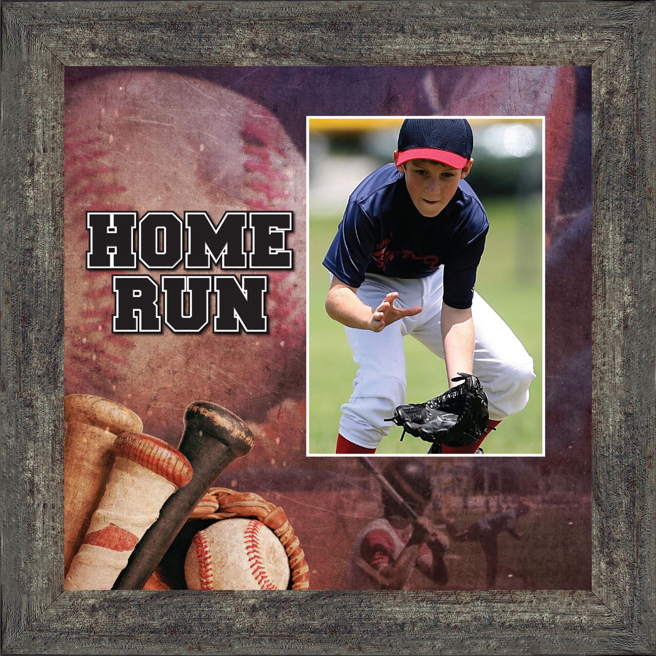 Baseball, Home Run Picture Frame, Baseball Picture for Player or Coach ...