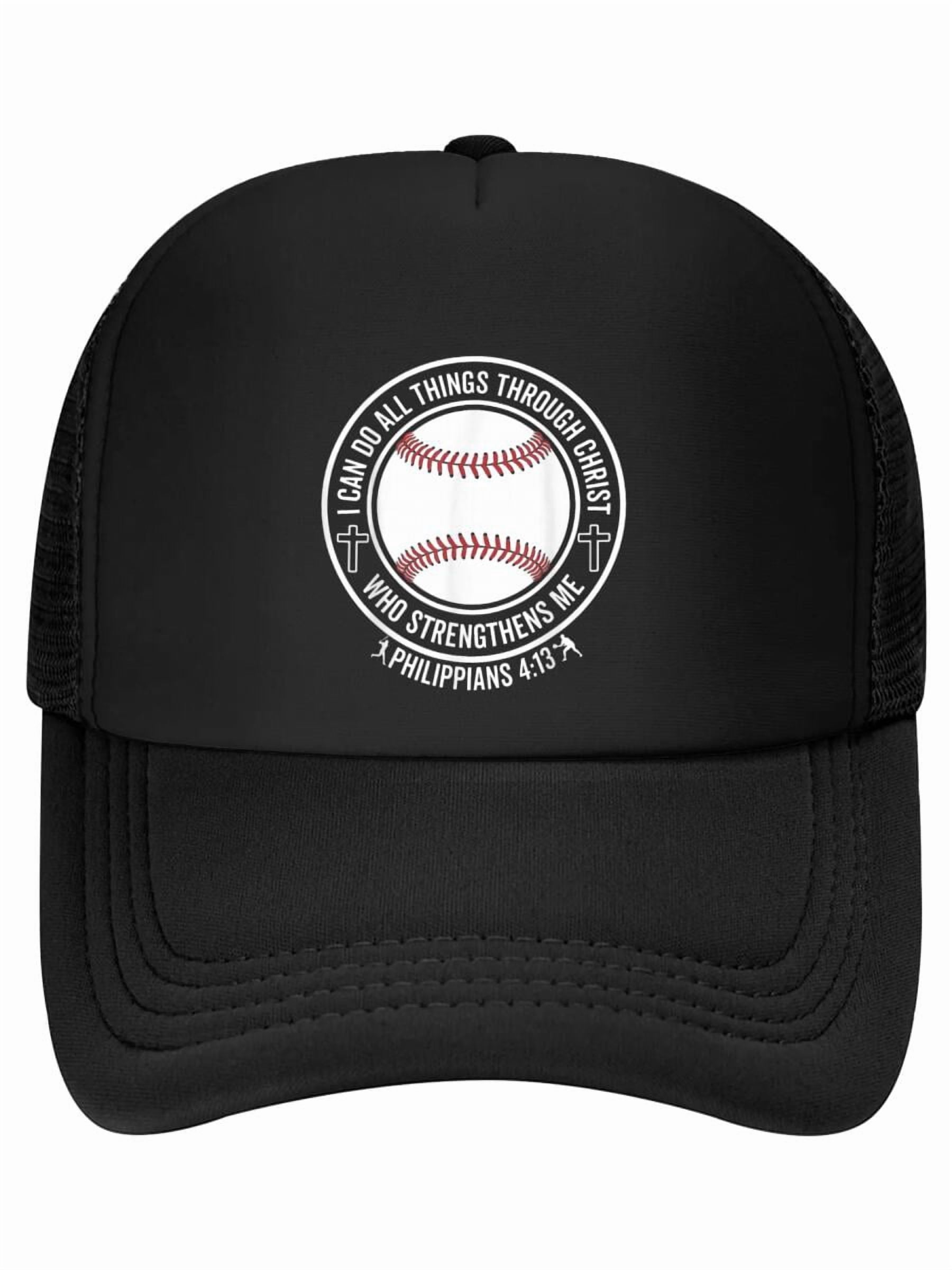 Baseball I Can Do All Things Through Christ Christian Faith Baseball ...