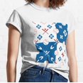 Baseball Icon Motif Classic T-shirt - Walmart.com