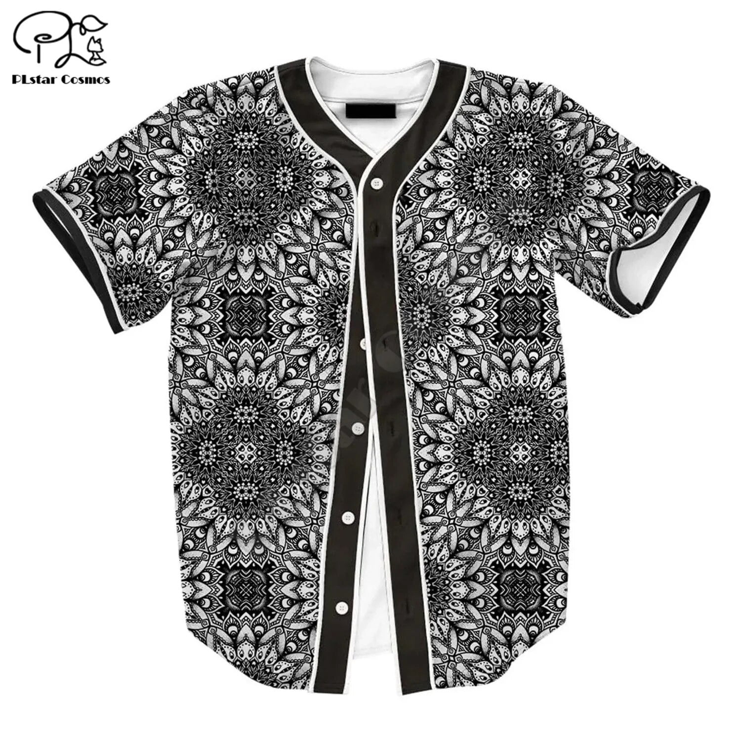 Baseball Jersey Psychedelic Baseball Jersey 3D All Over Printed Shirts ...